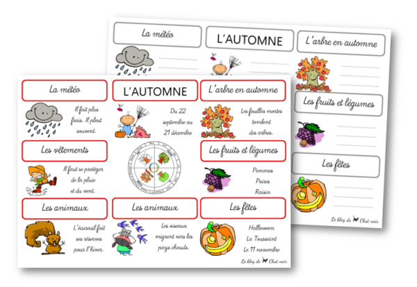 Poèmes d’automne – Le blog de Chat noir