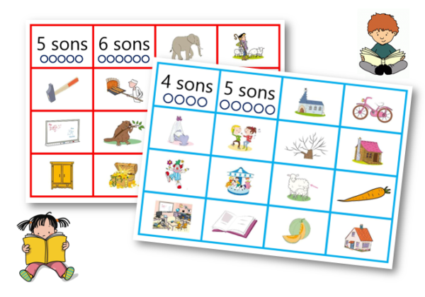 Cartes à manipuler : je compte les sons – Le blog de Chat noir