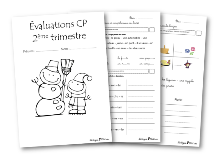 Evaluations du 2ème trimestre – Le blog de Chat noir